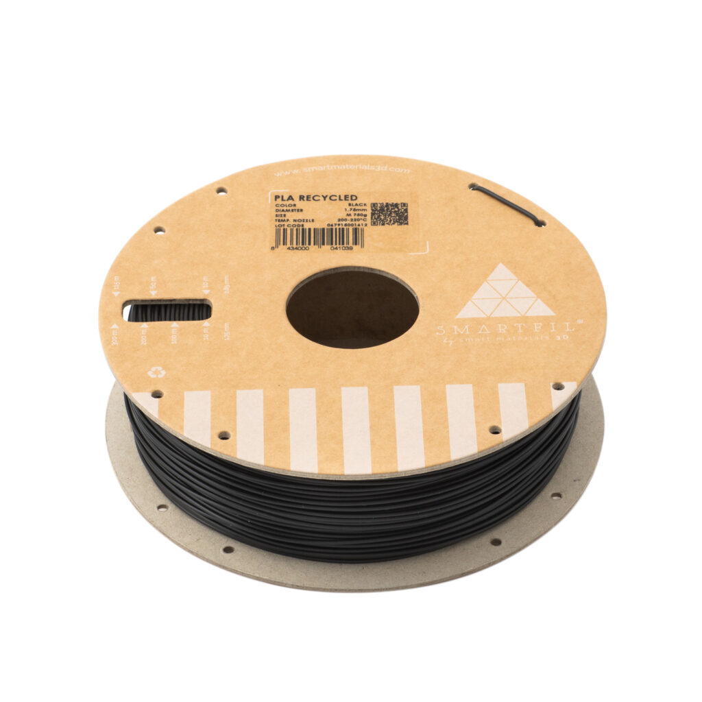Smartfil PLA Recycled Black 1.75mm - Techbitshop