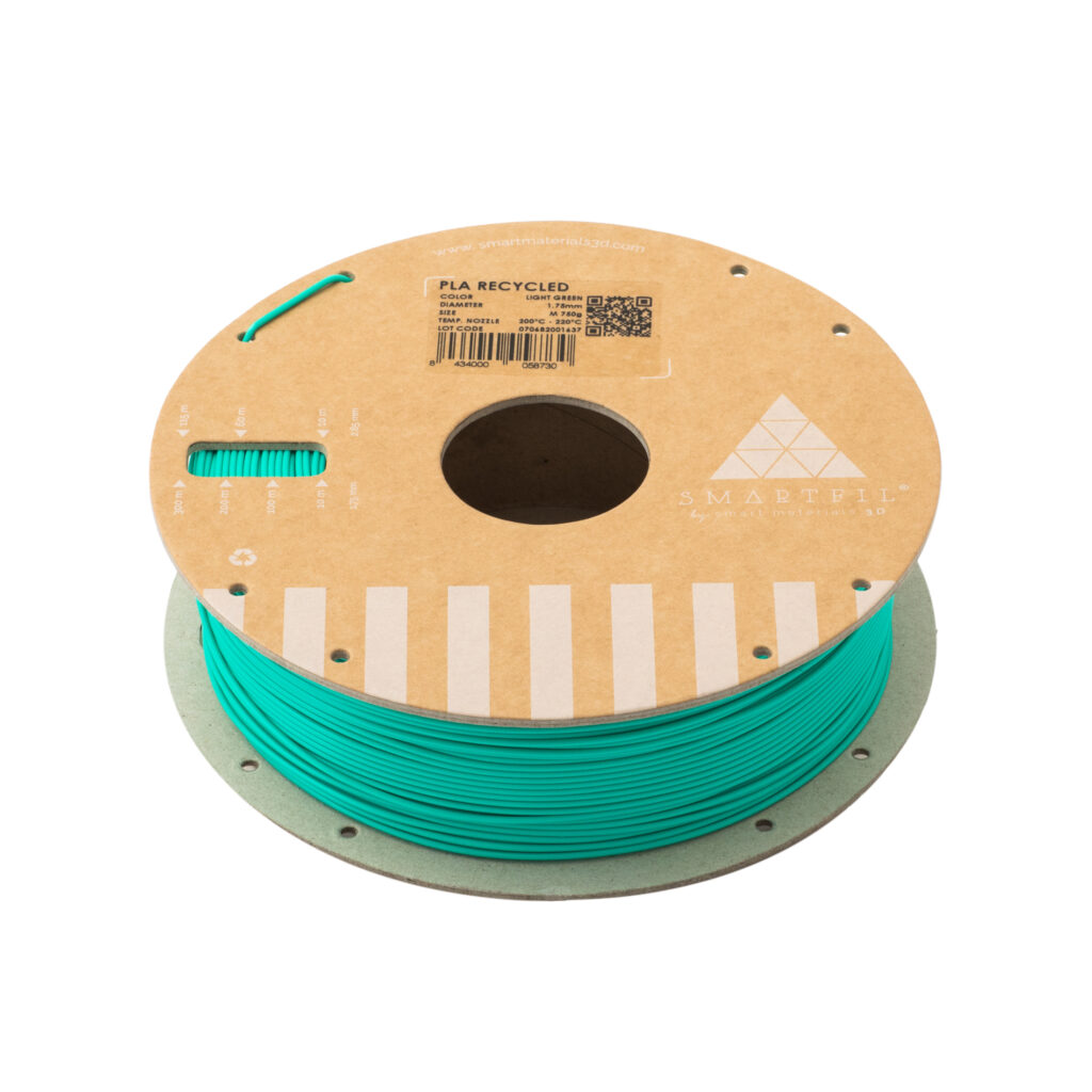 Smartfil PLA Recycled light Green 1.75mm - Techbitshop